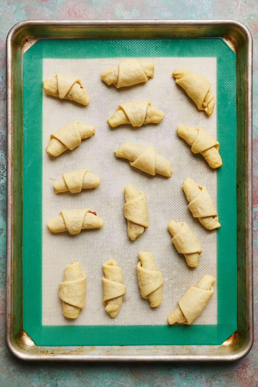 Traditional Kifle Crescent Cookies with Homemade Jam