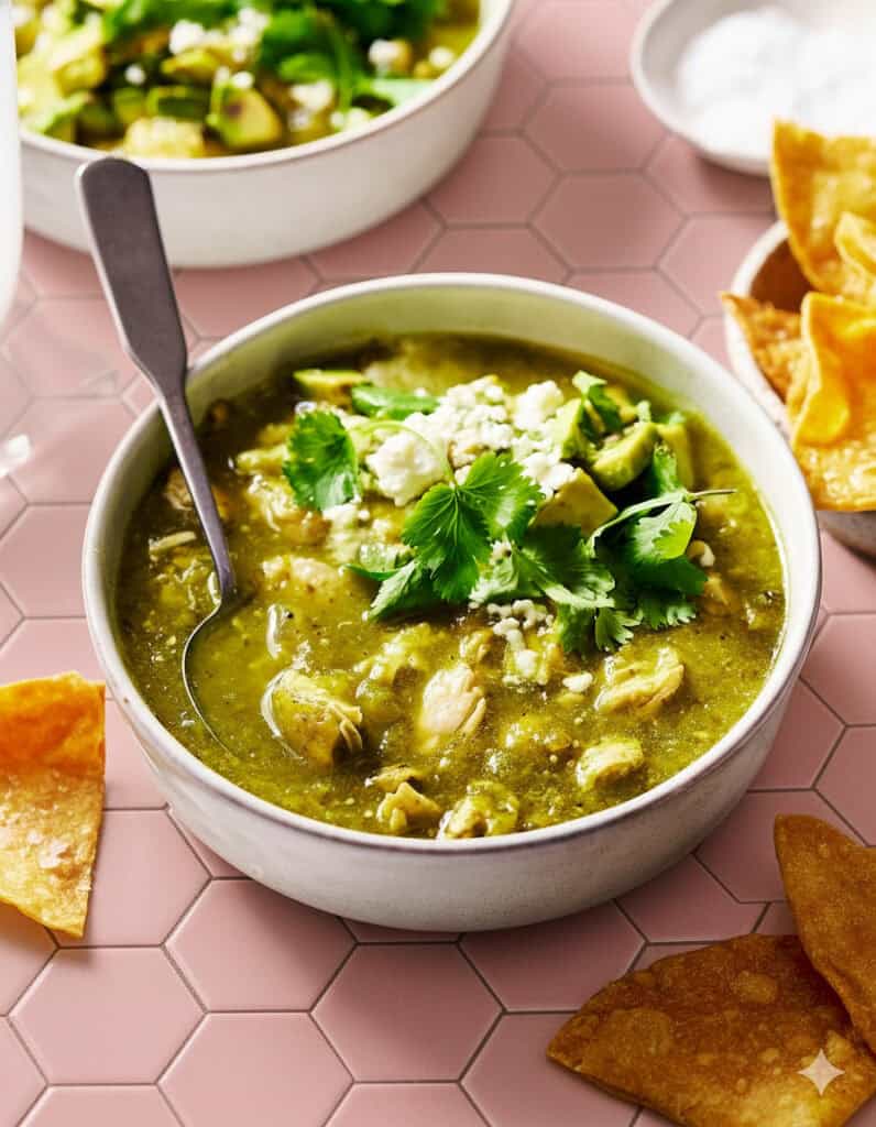Chicken Chile Verde (Fast + Fresh)
