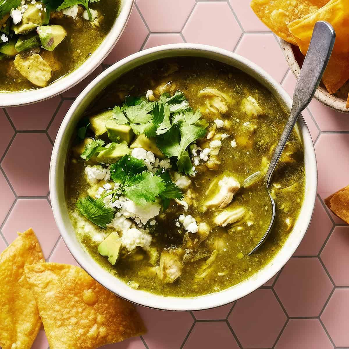 Chicken Chile Verde (Fast + Fresh)